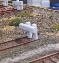 F243a Buffer Stop – Blue & Gold Models